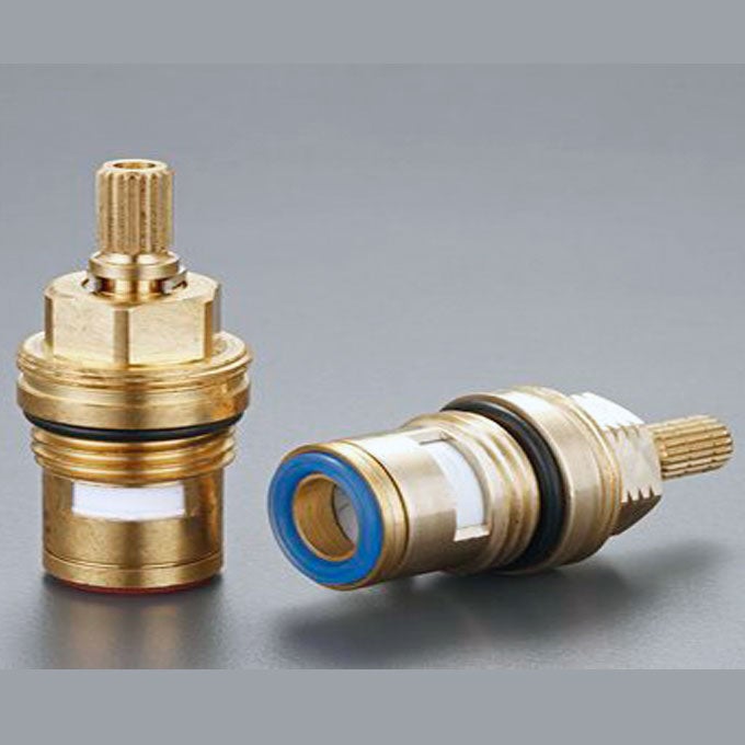 Geann 1/2 Inch Ceramic Cartridge Valve D1000, D1000G - Set for Hot and ...